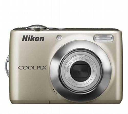 Цифровой фотоаппарат nikon Coolpix L22 Silver