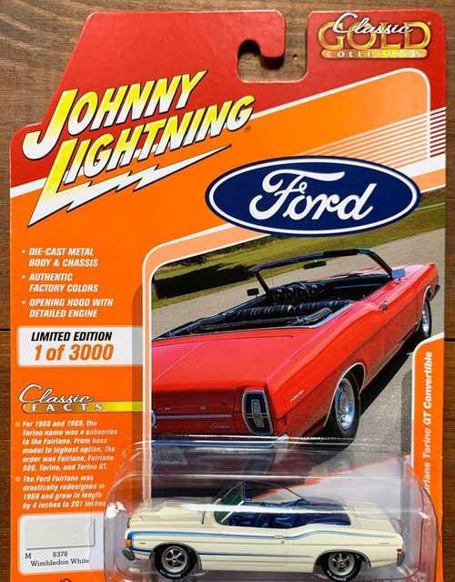 Johnny Lightning 1968 Ford Torino Convertible 1:64