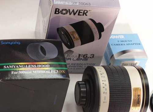 500mm / f6.3 Bower Samyang новый Nikon/Canon
