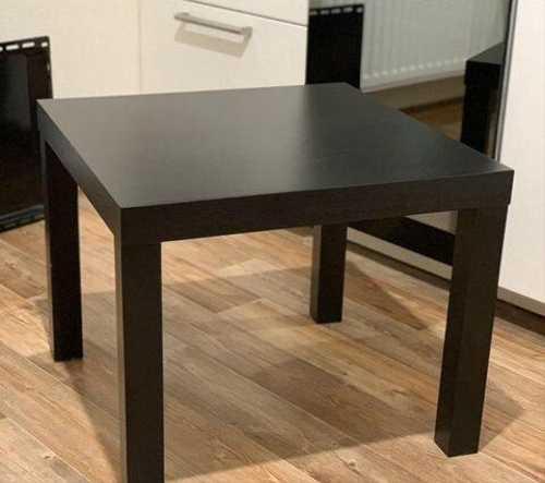 Столик IKEA лакк черный