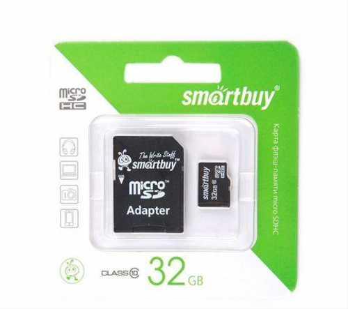 Карта памяти smartbuy microsdhc 32 гб