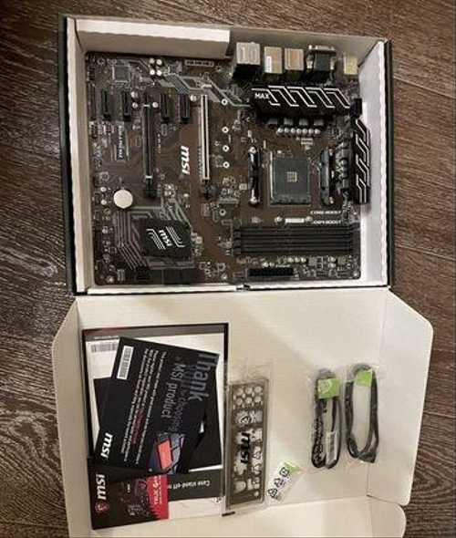 Материнская плата MSI B450-A PRO MAX