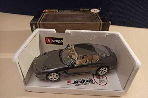 Bburago Ferrari 456 GT 1/18 разные цвета в наличии