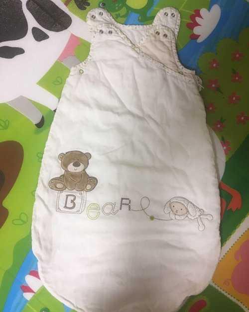 Спальный мешок mothercare 0-6мес 2.5тог