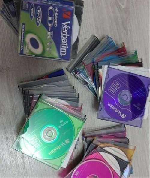 Оптические диски CD-R/RW, DVD-R/RW