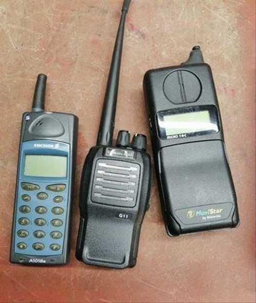 Мобильные телефоны старые