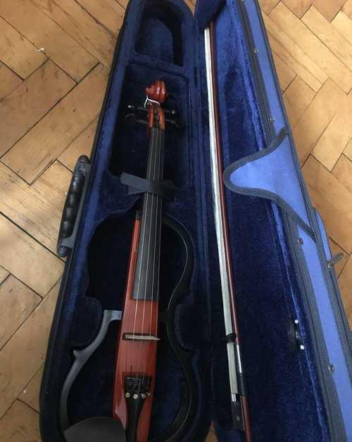 Электроскрипка Gewa E-Violine Line Red Brown