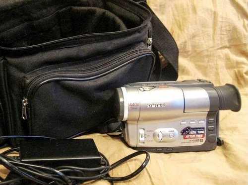 Видеокамера ретро Samsung VP-M50 (8mm, аналоговая)