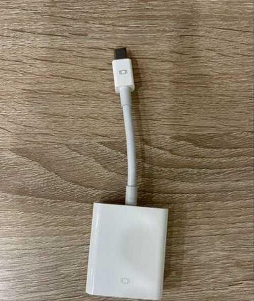 Переходник Mini DisplyPort to VGA Apple оригинал