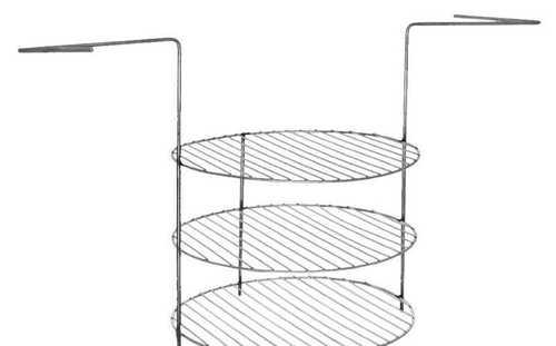 Этажерка универсальная к тандырам 3-х ярусная боль