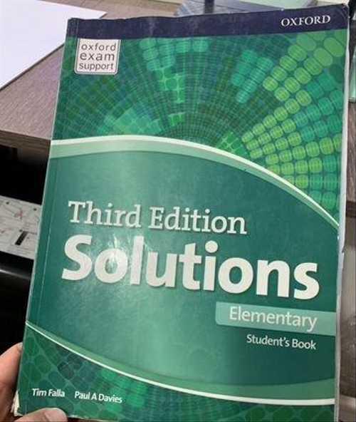 Solution elementary students book 3