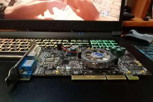 AGP видеокарта Sapphire radeon 9600 xt