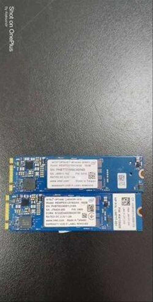 Intel Optane Memory M10 Serie