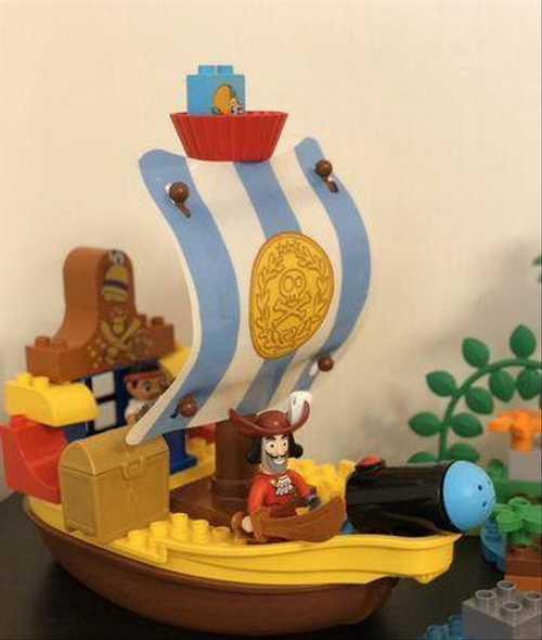 10514 Lego Duplo Пиратский корабль Джейка