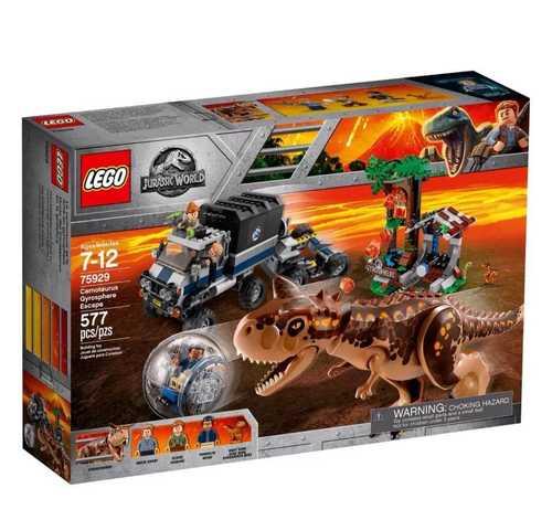 Lego Jurassic World* 75929 Побег Гиросфере /новый