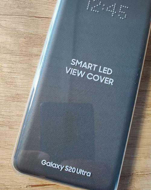 Чехол Samsung S20 Utra smart Led Wiew cover