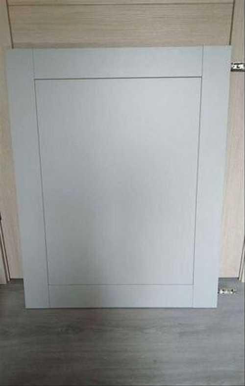 Knoxhult кноксхультнавесной шкаф с дверями, серый1