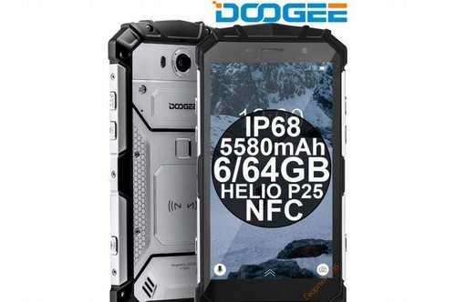 Новые Doogee S60 Silver IP68 6/64GB 5580mAh 21MP