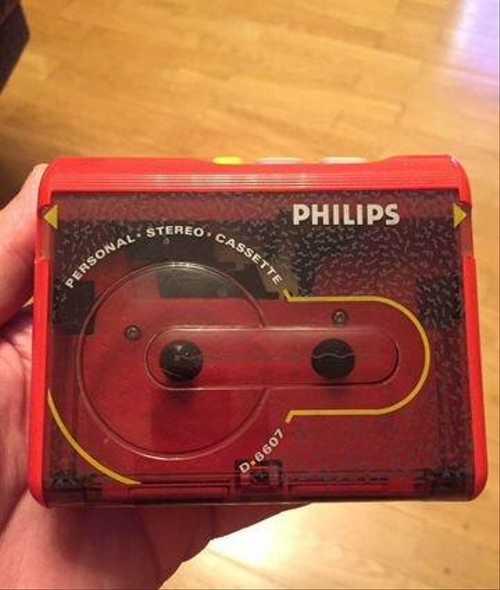 Стерео кассетный аудиоплеер Philips D-6607