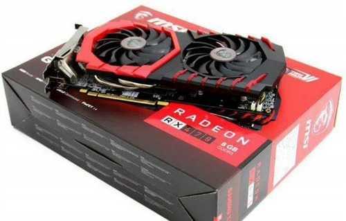 Видеокарта msi gamingX rx470 8gb micron