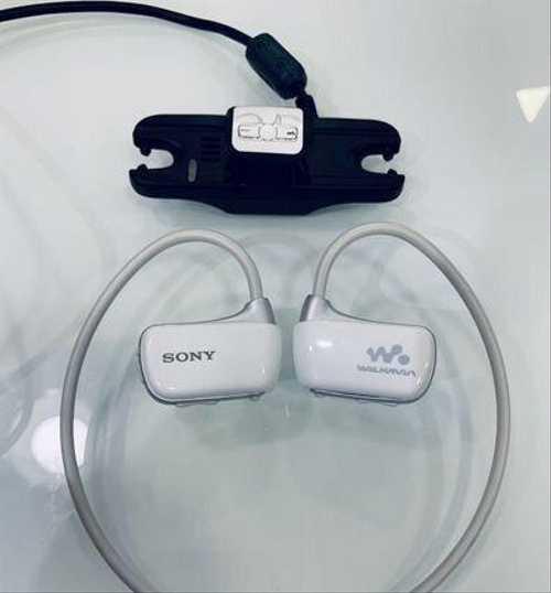 Беспроводные наушники-плеер Sony w273s для плавани