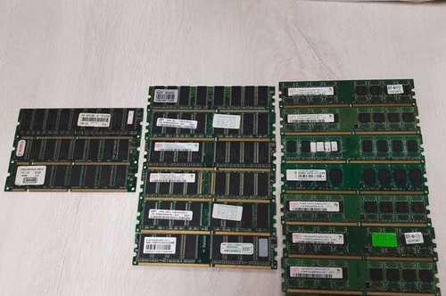 Оперативная память SD-Ram, DDR1, DDR2