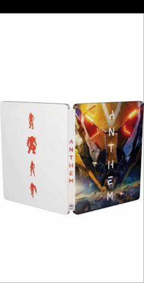 Anthem на ps4 +steelbook