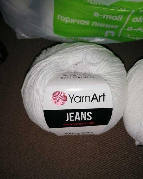Пряжа yarnart jeans 62