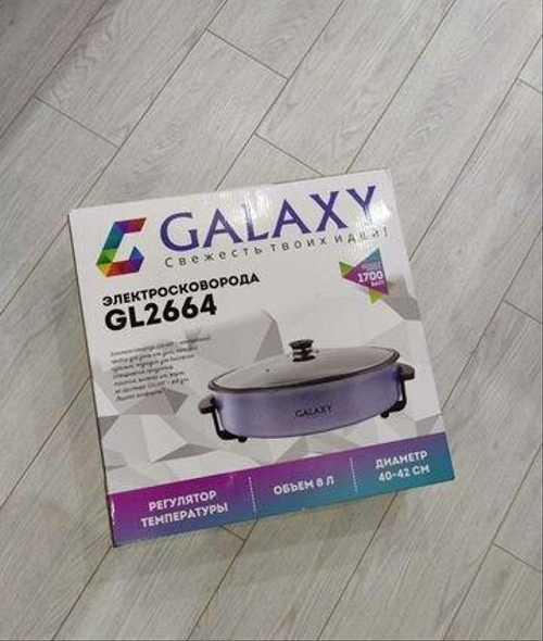 Сковорода электрическая Galaxy gl2664 новая