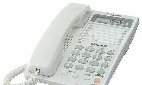 Телефон проводной Panasonic KX-TS2365 White