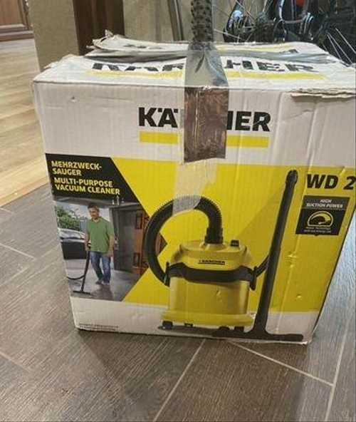 Строительный пылесос karcher wd2