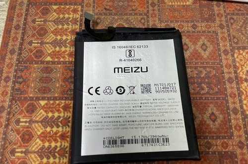 Аккумулятор Meizu M6 note оригинал Ba721