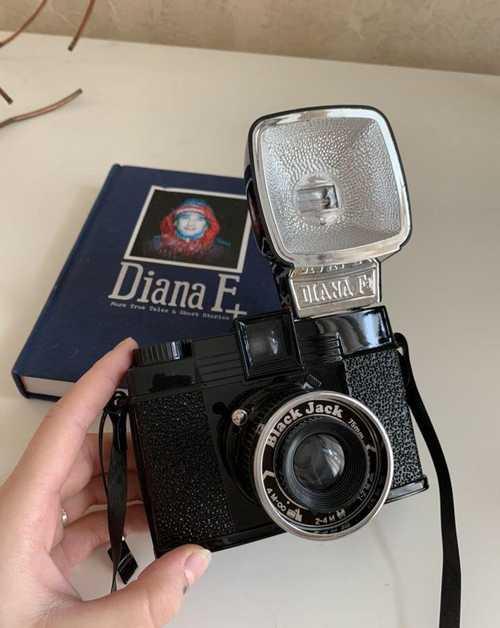 Пленочный фотоаппарат Diana f+ Black Jack