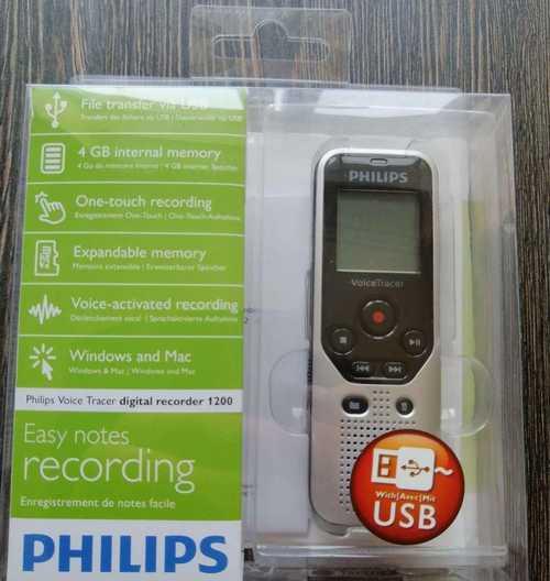 Диктофон Philips DVT 1200
