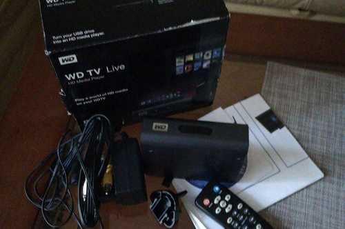 HD тв приставка WD TV Live