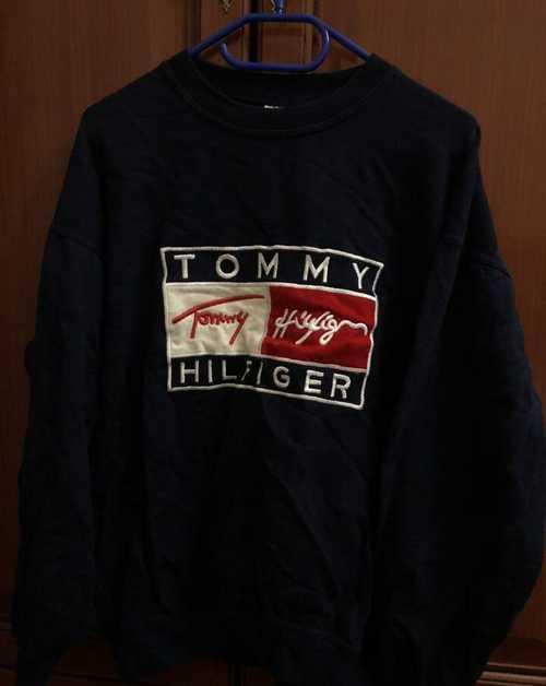 Винтажный свитшот Tommy Hilfiger