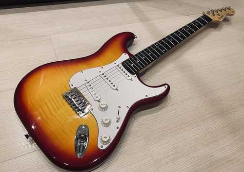 Fender Stratocaster Cherry Sunburst Copy