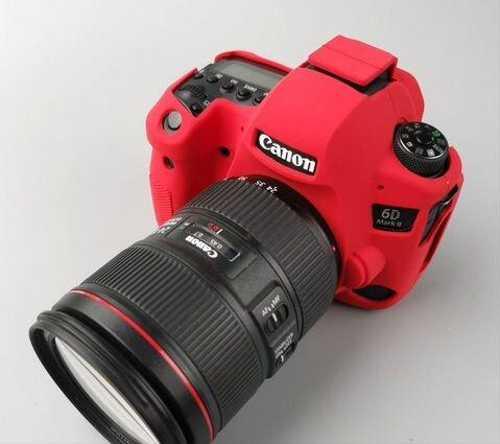 Защитный силиконовый чехол для Canon 6D mark II