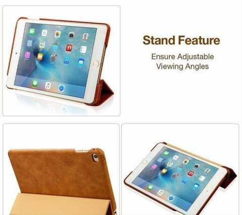 iPad Mini 4 чехол кожаный Jisoncase