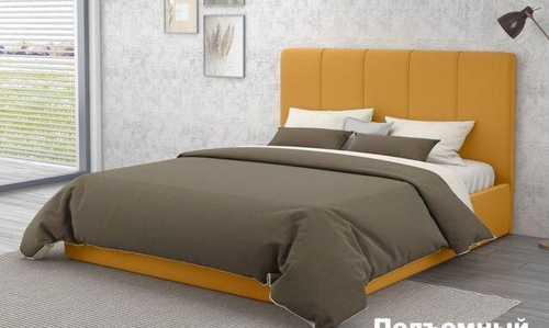Мягкая кровать Джессика 160 Amigo yellow (подъемни