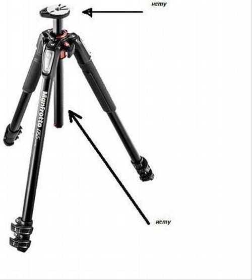 Manfrotto MT055xpro3 без центральной штанги