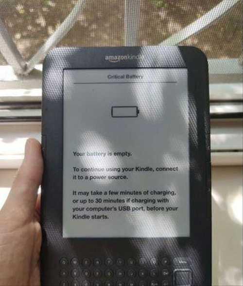 Электронная книга Kindle на запчасти