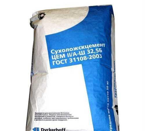 Цемент Сухоложский цем II/А-Ш 32,5Б пц-400 Д20