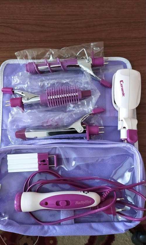 Мультистайлер, утюжок для волос BaByliss 8 в 1