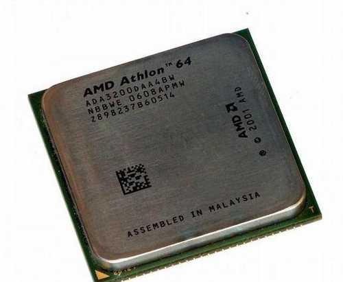 Процессор AMD Socket 939 athlon-64 3200+ 1 ядро 1