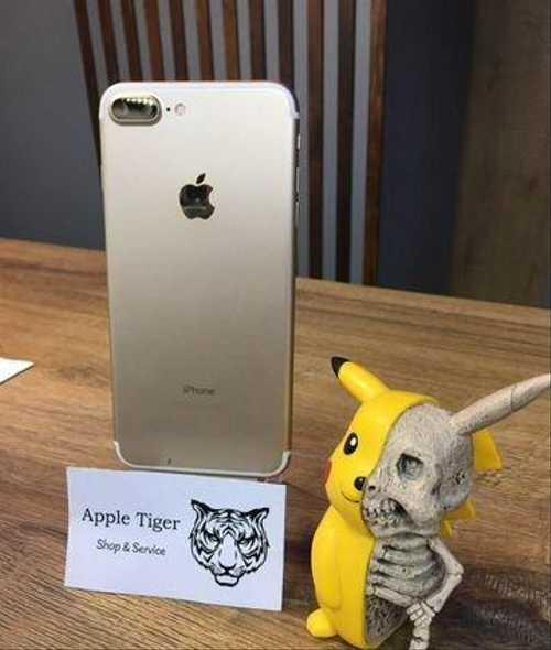 Корпус на iPhone 7 plus gold оригинал