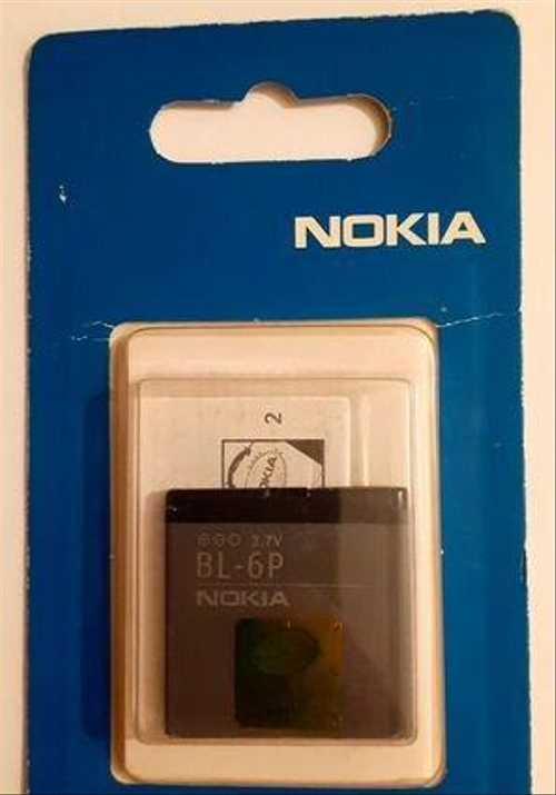Аккумулятор Nokia BL-6P (830mAh)