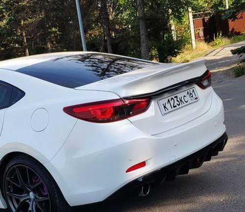 Спойлер Mazda 6 GJ ducktail утиный хвост