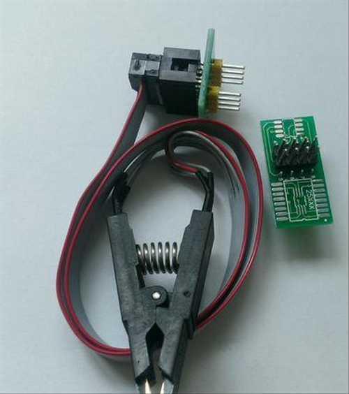 Зажим-прищепка (клипса) soic8 SOP8/DIP8