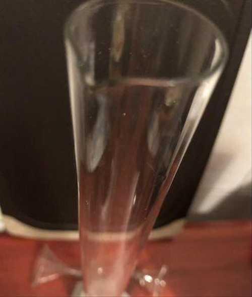 Мерный цилиндр и 2 воронки (стекло)